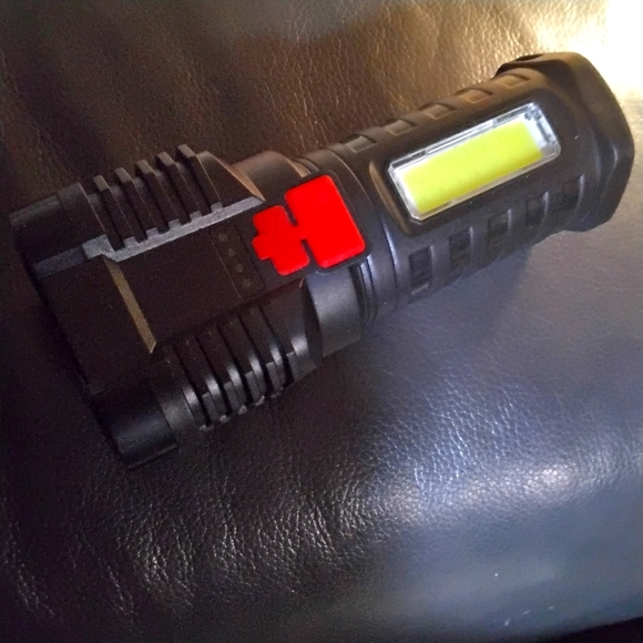 HY912 | Accents | Hy92 Usb Charge Flashlightwith Side Light | Poshmark